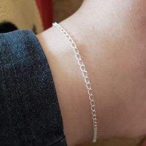 Jewelry | Sterling Silver Ankle Bracelet | Poshmark